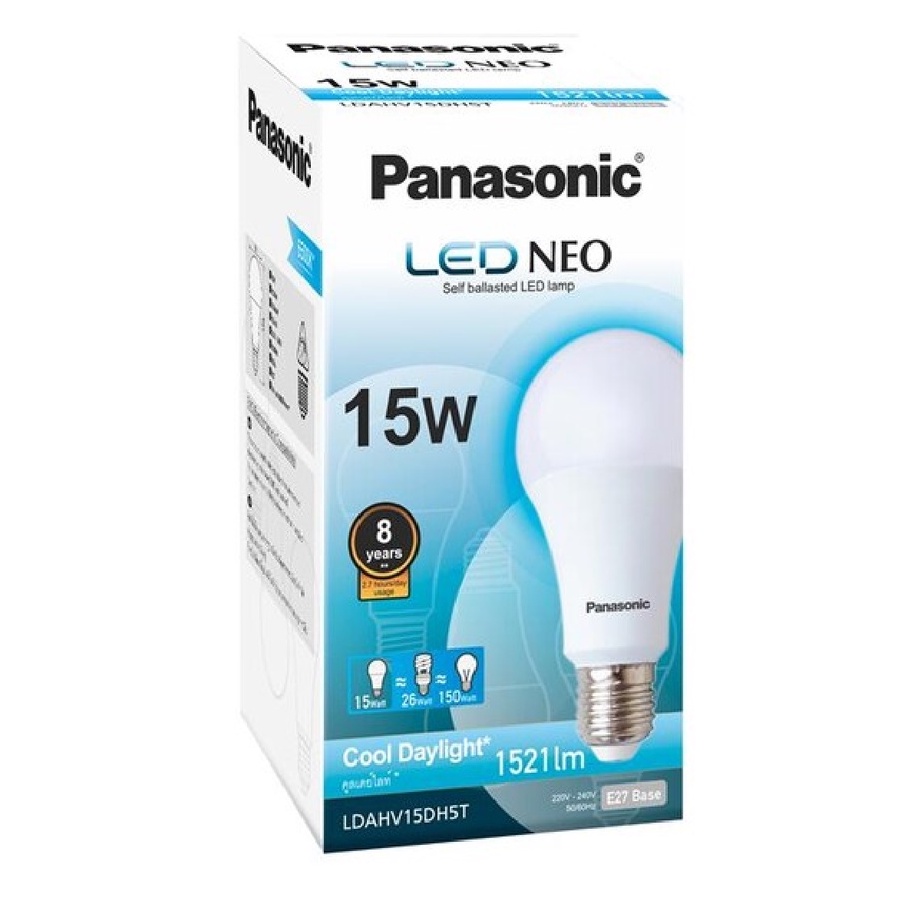 PANASONIC LED BULB NEO 11W , 13W & 15W (Cool Daylight , Warm White ...