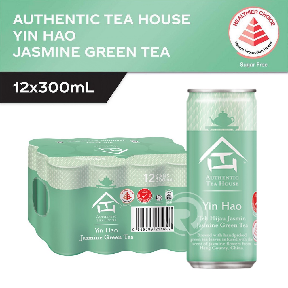 12x【Authentic Tea House Yin Hao Jasmine Green Tea 300ml】 | Shopee Malaysia