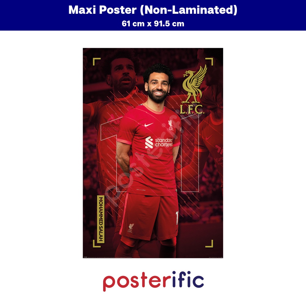 Liverpool FC (Mo Salah) - Poster (61 cm X 91.5 cm) | Shopee Malaysia