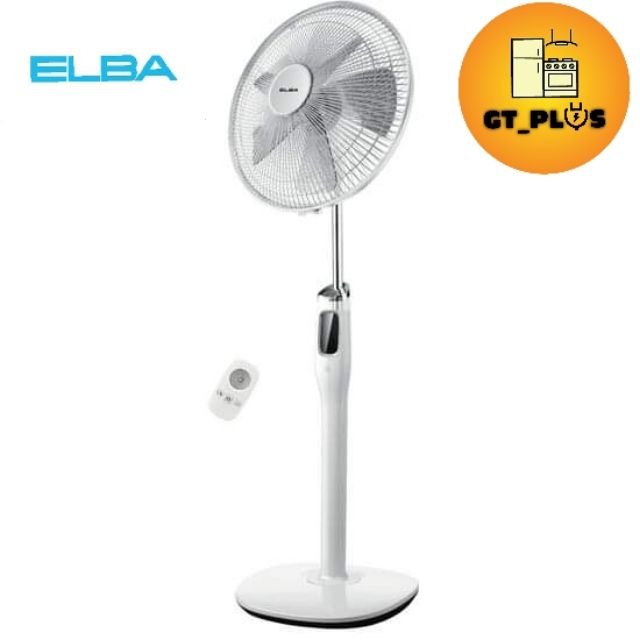 ELBA ESF-E1637DC(WH) 16-inch Stand Fan with remote control 26-Speed (DC ...