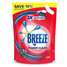 Breeze Power Clean Concentrated Liquid Detergent 1.8kg | Shopee Malaysia