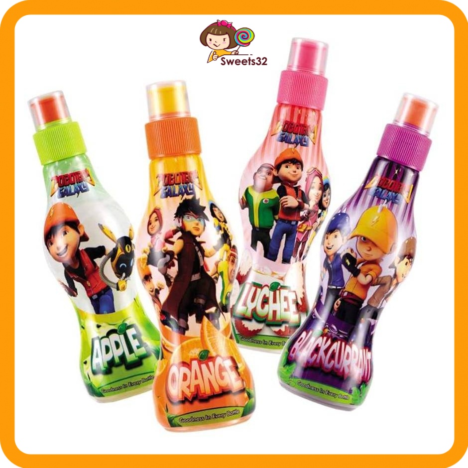 (2 bottles) Boboiboy Fruit Juice 250ml | Shopee Malaysia