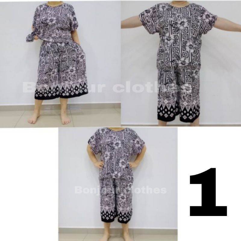 🔥READY STOCK 🔥 MX ‖ BAJU BATIK TIDUR / BATIK NIGHT SUIT | Shopee Malaysia