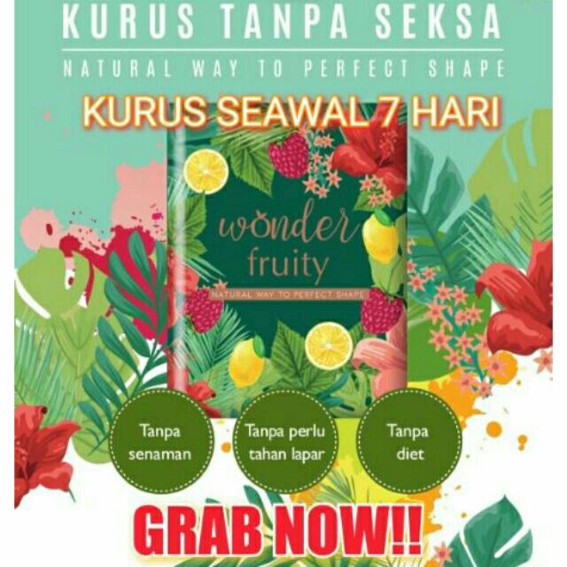 WONDER FRUITY - 1 Box (Sarawak) | Shopee Malaysia