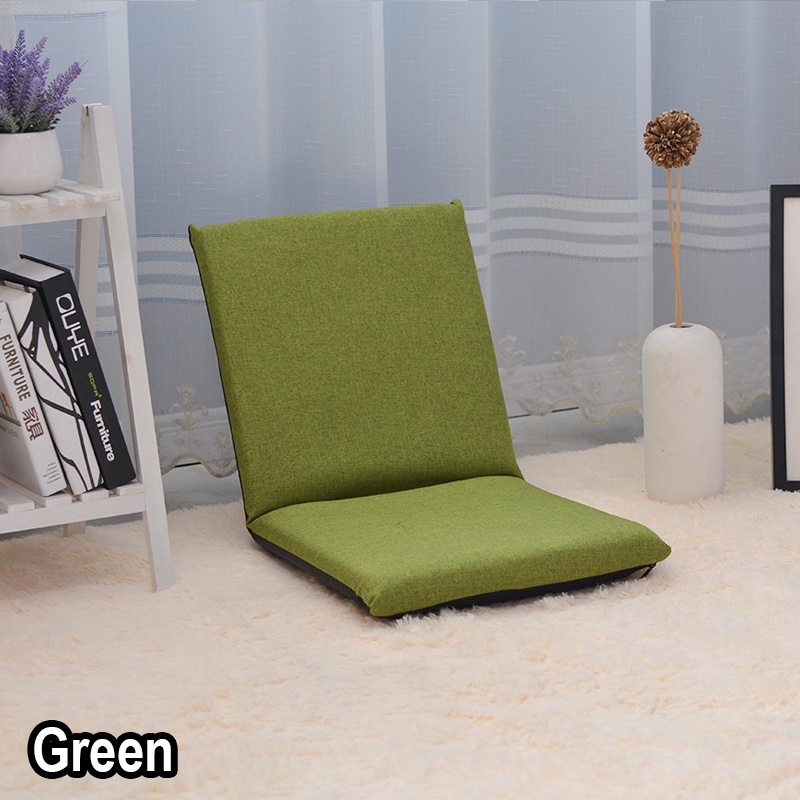 Ready Stock Adjustable Foldable Floor Chair Relaxing Lazy Cushion Chair ...