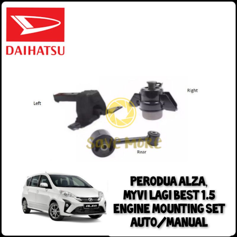ENGINE MOUNTING - PERODUA ALZA / MYVI 1.5 AUTO (1 YEAR WARRANTY ...