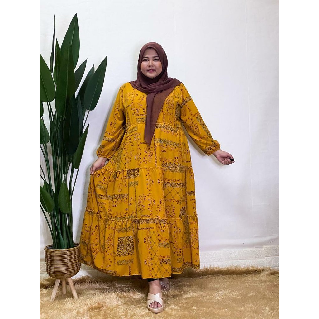 LONG DRESS PLUS SIZE | Shopee Malaysia