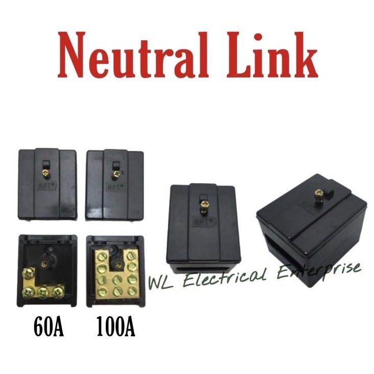 60A / 100A #Neutral Link | Shopee Malaysia