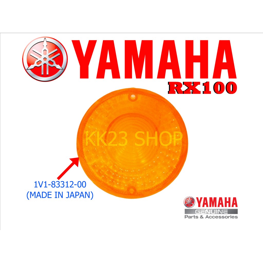 YAMAHA RX100 FRONT SIGNAL COVER GENUINE (ORIGINAL) | Shopee Malaysia