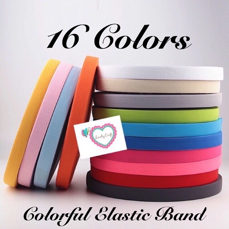Color Soft Elastic Band / Getah Warna-warni/Getah Leper/Getah Lembut ...
