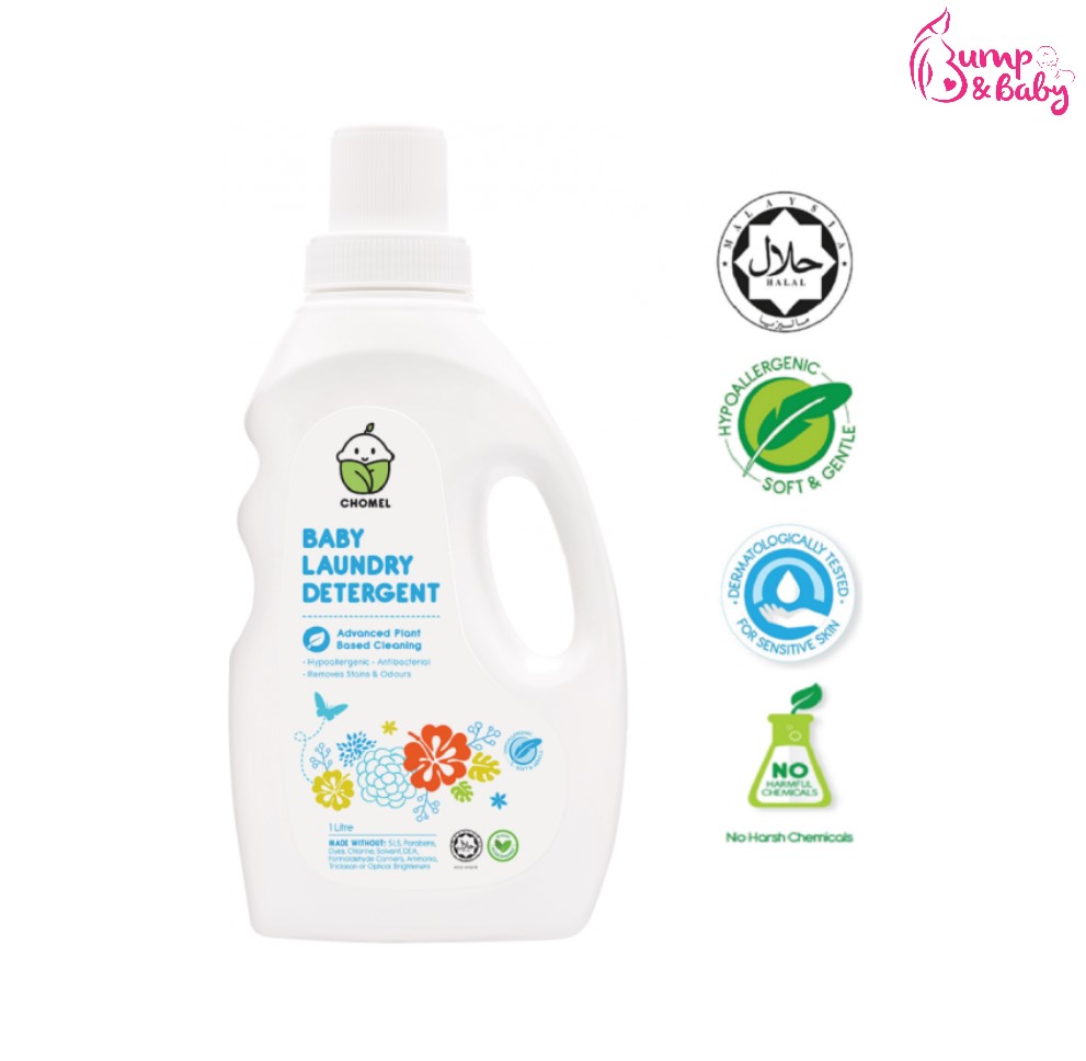 Chomel - Baby Laundry Detergent 1000ml | Shopee Malaysia