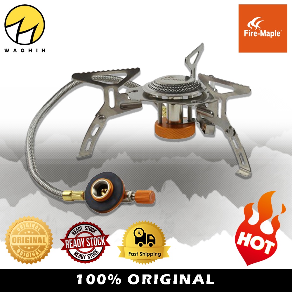🔥100% ORIGINAL🔥 FIRE MAPLE FMS-105 CAMPING HIKING STOVE | Shopee Malaysia
