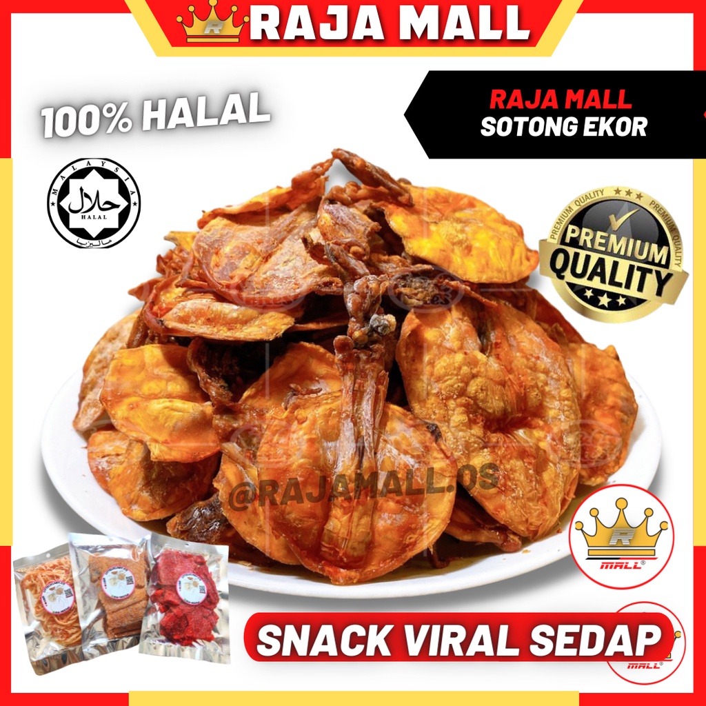 Halal Sotong Kering Ekor Pedas Bakar Kurita Pangkor Snek Cuttlefish ...