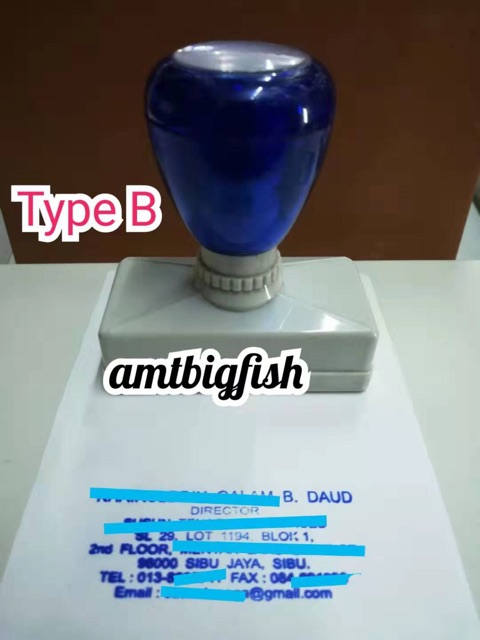 Customized Self Ink or Rubber Stamp Chop for Business and Personal ...