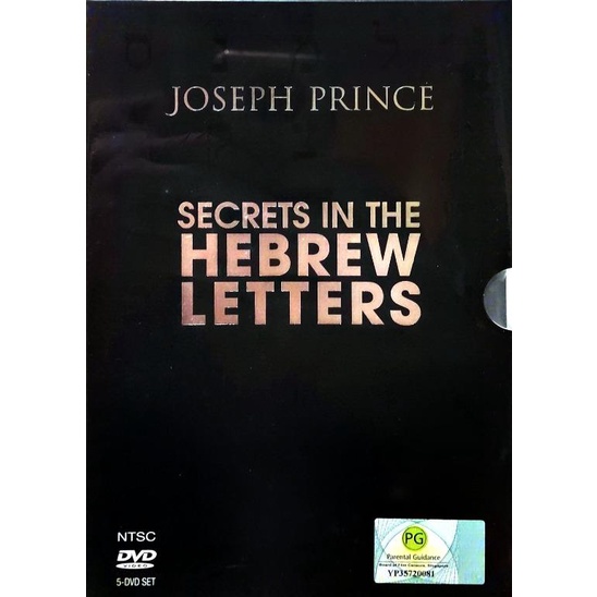 Secrets In The Hebrew Letters (Joseph Prince) | Shopee Malaysia