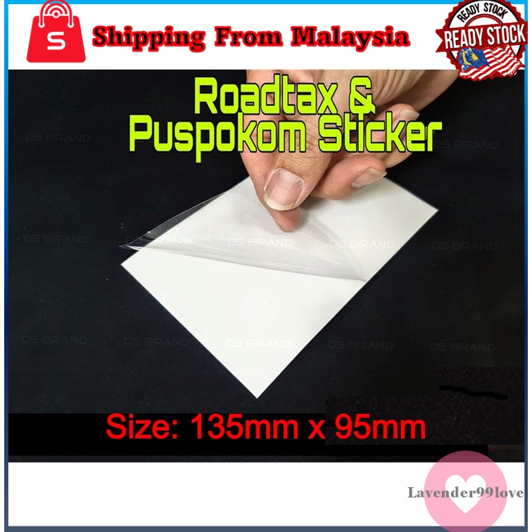 Road Tax Holder Car Roadtax Holder Road Tax Kereta Removeable Puspakom ...