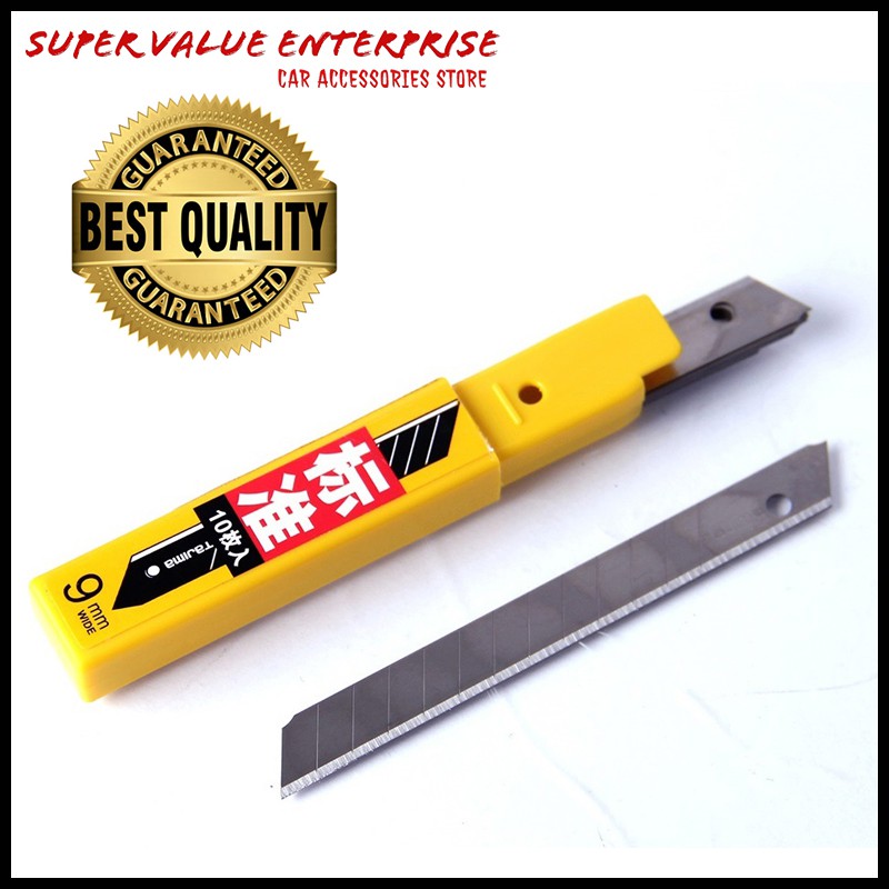 TAJIMA LB30H HEAVY DUTY KNIFE ENDURA BLADE 9MM (10PCS) | Shopee Malaysia