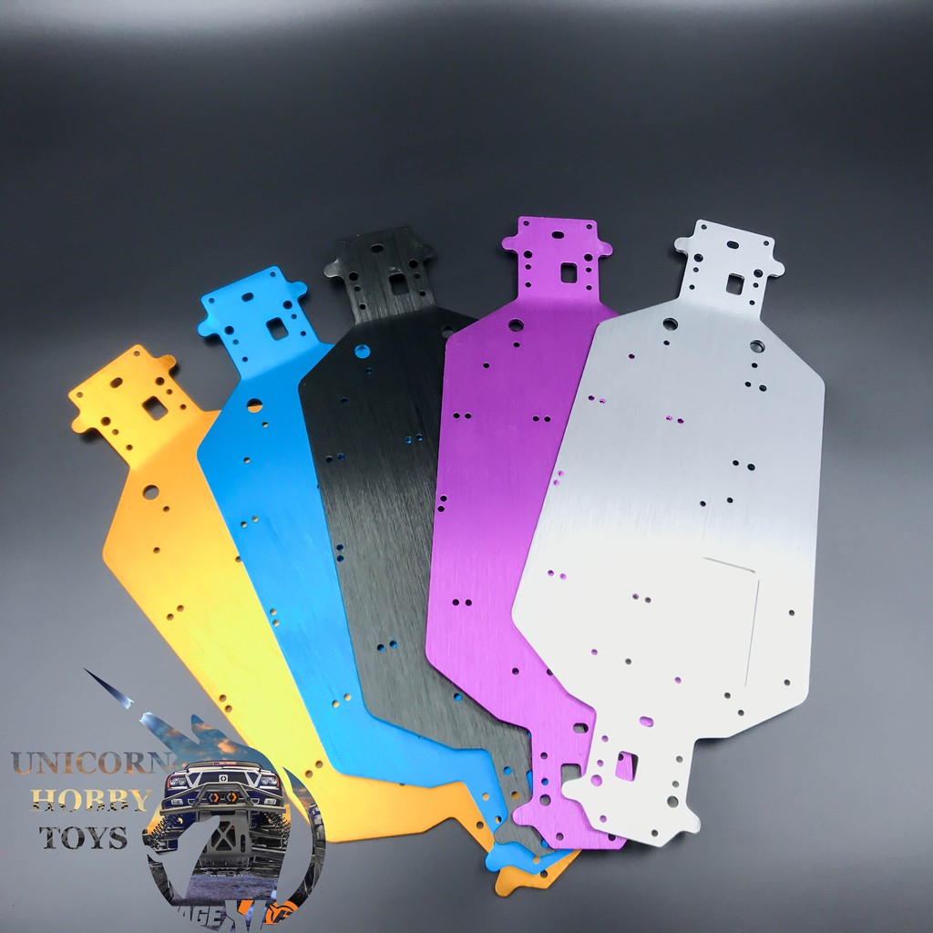 HSP 1/10 Aluminum Alloy Chassis for HSP RC Off-Road Truck, Buggy ...