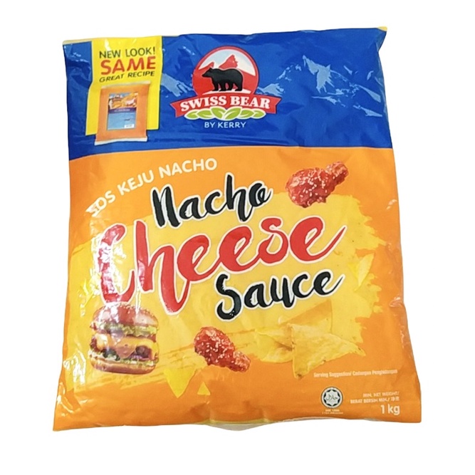 Nacho Cheese Sauce Sos Nacho Swiss Bear (1kg)🔥Halal🔥 | Shopee Malaysia