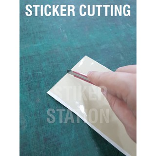 ( FREE GIFT ) STICKER CUTTER UNTUK STICKER POTONG / STICKER WRAPPING ...
