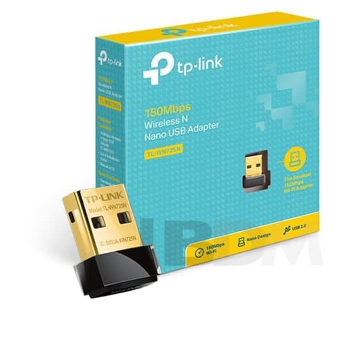 TP LINK Tp-link TL-WN725N 150Mbps Wireless N Nano Wi-Fi USB 2.0 Adapter ...