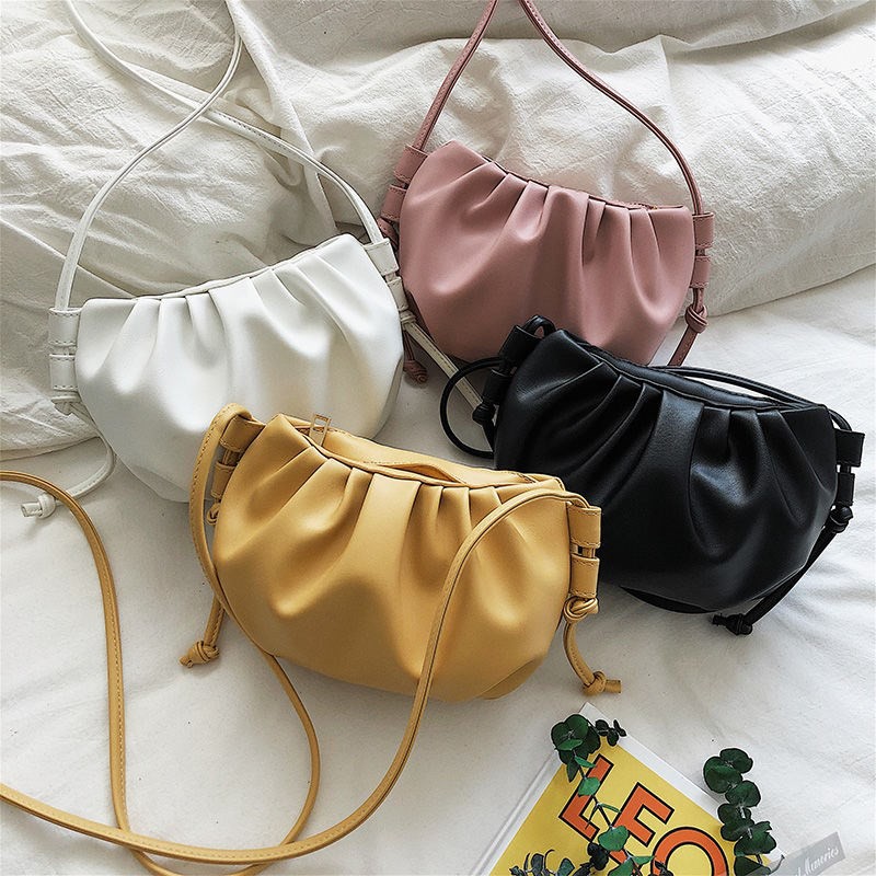 Handbag Kecil Comel Berzip Tali Panjang Simple Smart Moden Wanita/Sling ...