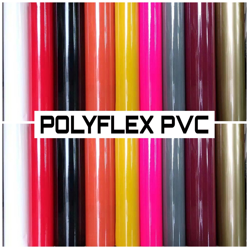 (Only Roll 25 m) Korean Polyflex PVC / Polyflex Polyflek | Shopee Malaysia
