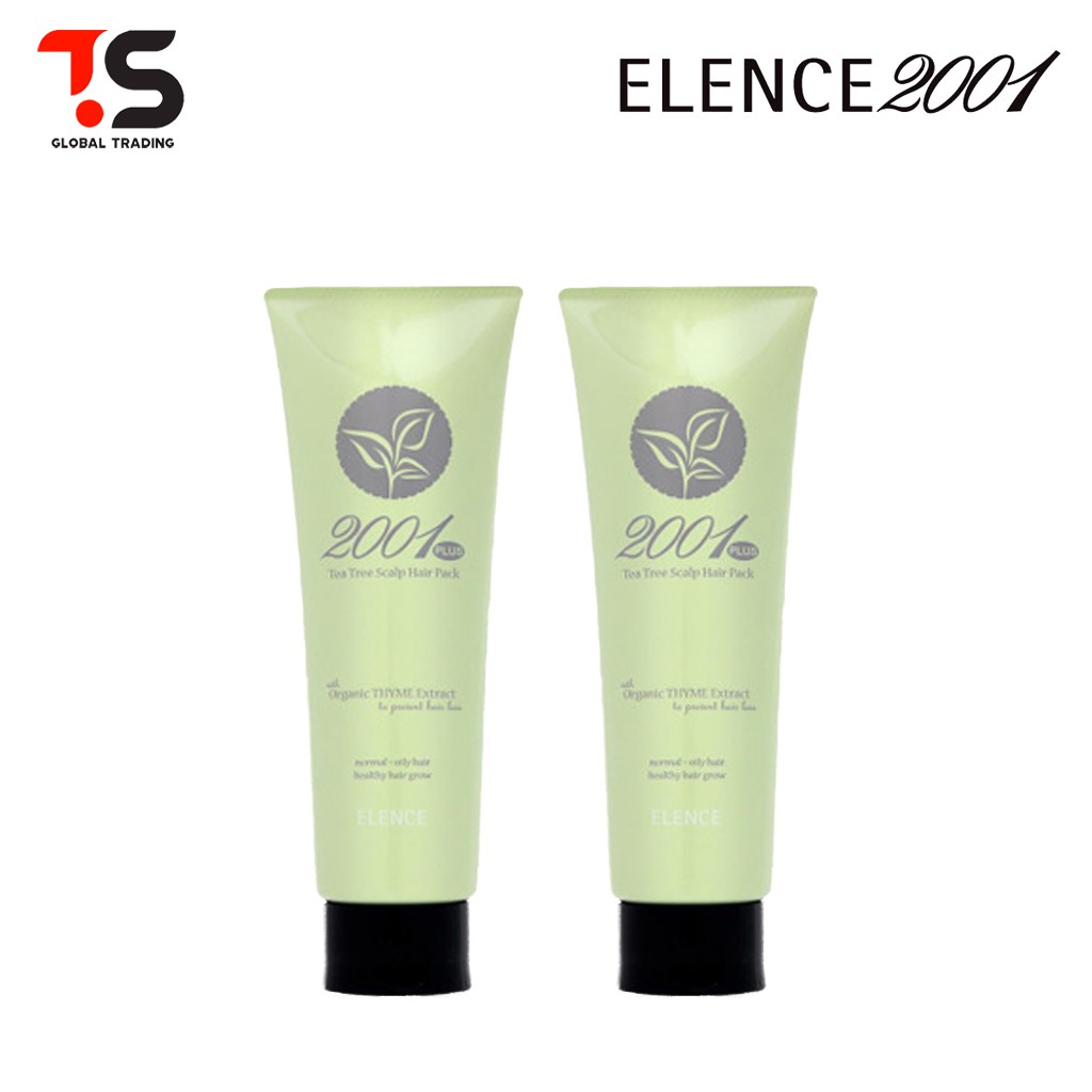 Elence 2001 Plus Tea Tree Scalp Shampoo 320ml / Hair Pack 240g / Essence 170ml | Shopee Malaysia