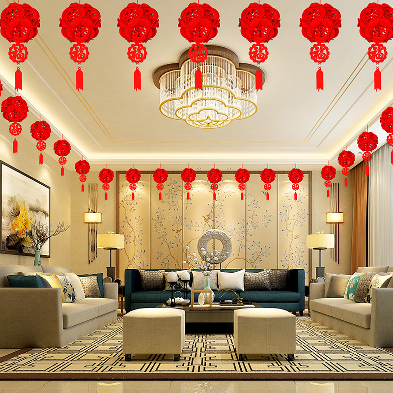 ≠≎💕Spot💕Chinese New Year Decorations Chinese New Year New Year Lantern ...