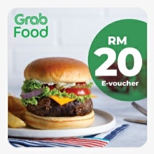 (15% OFF) Grab Food RM20 E-Voucher | Shopee Malaysia