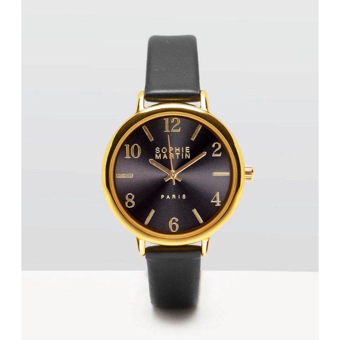 Deandra BLACK SOPHIE MARTIN Watch | Shopee Malaysia