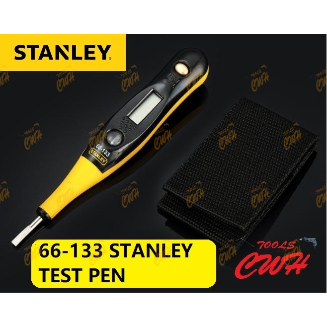 66-133 Stanley Multifunctional Digital Tester WITH LCD DISPLAY AND Neon ...