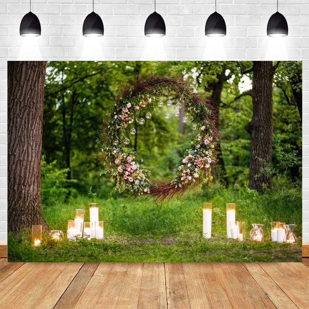 Wedding Backdrop Bodas Photo background Photocall Birthday Decoration ...