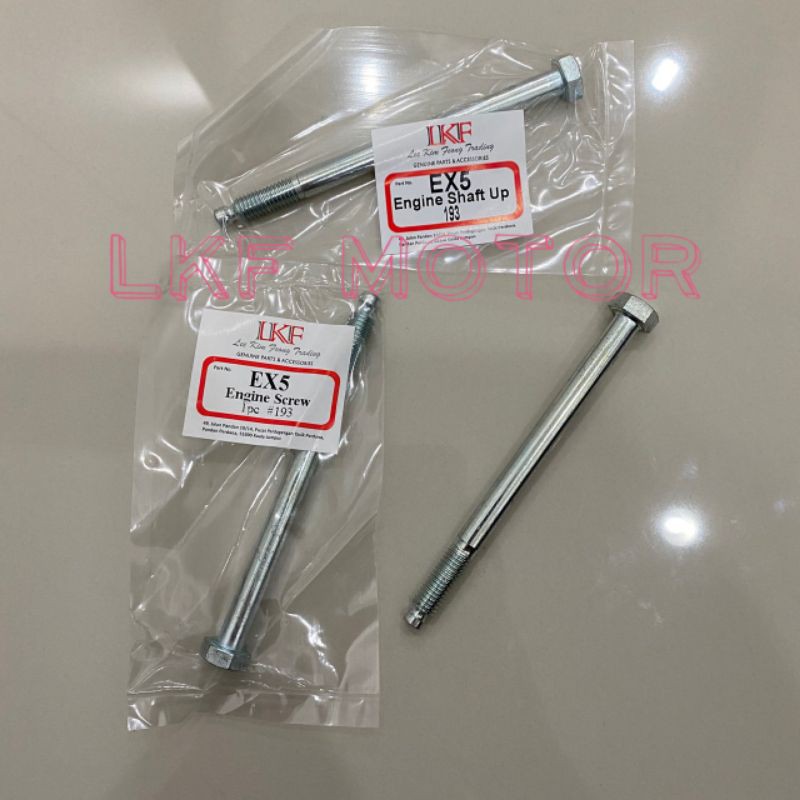 EX5 ENGINE SHAFT SET UPPER LOWER ENGINE SHAFT HONDA EX5 BUY 10 set FOC ...