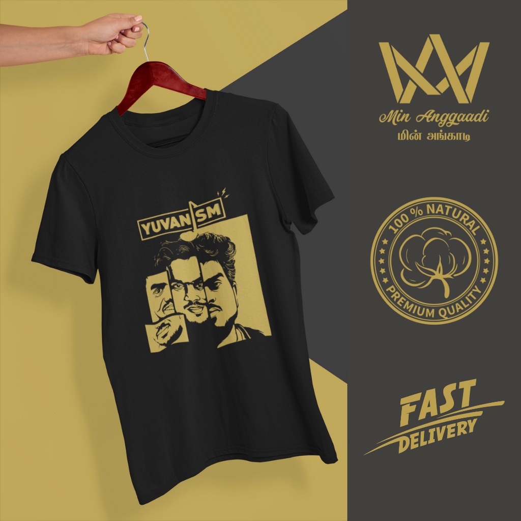 [READY STOCK] SILHOUETTE YUVANISM | YUVAN SHANKAR RAJA TSHIRT | TAMIL ...