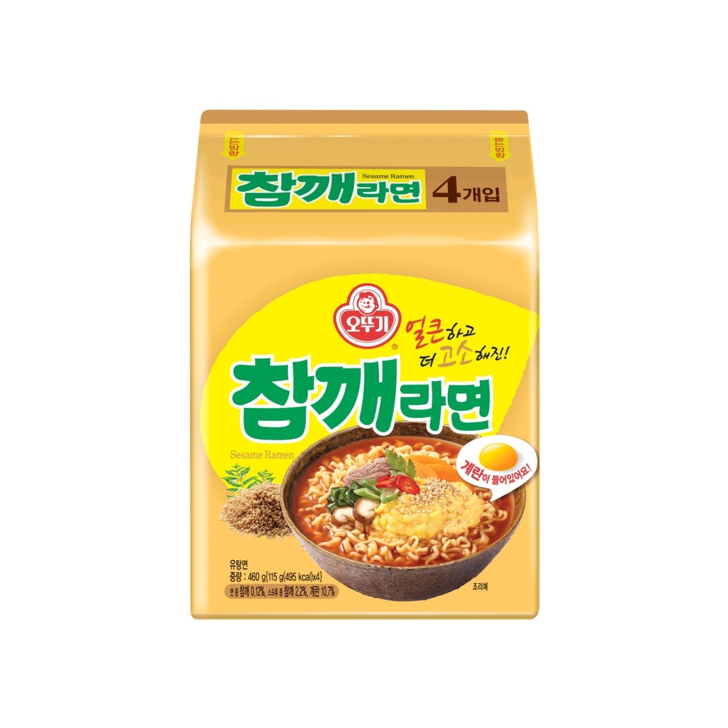 [OTTOGI] Sesame Ramen 4packs / Shipping from Korea (Chamggae Ramen ...