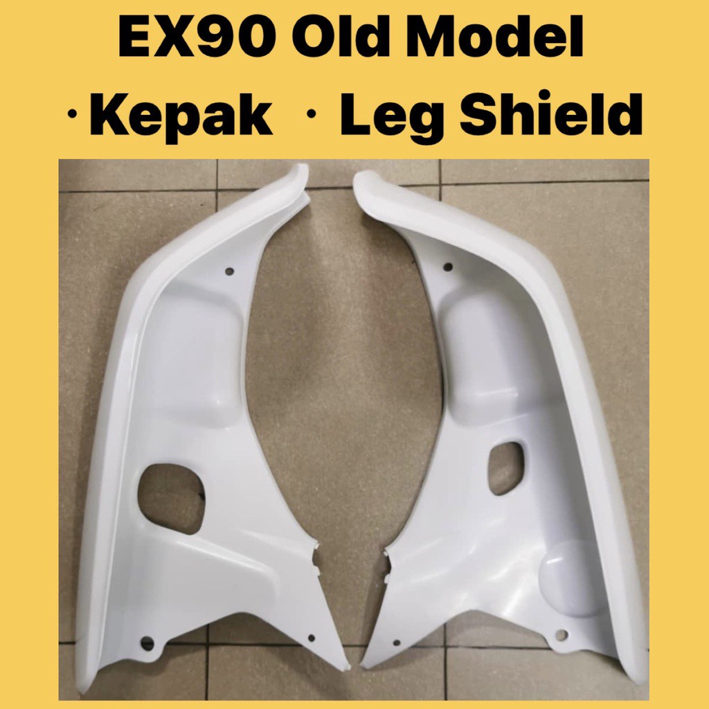 DEMAK EX90 FRONT COVER - OLD // EX90 OLD MODEL EX90 LEG SHIELD KEPAK ...