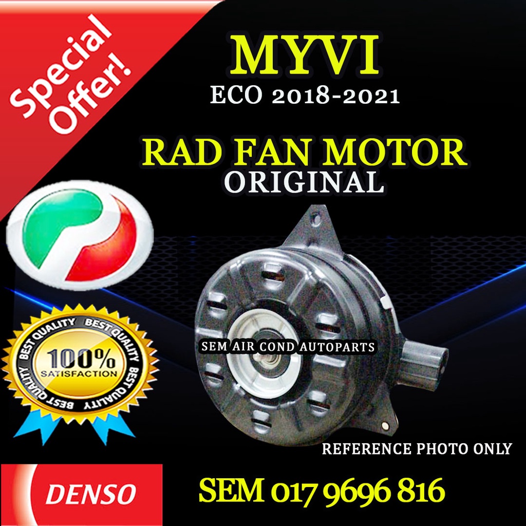 PERODUA MYVI ECO 2018-2021 ORIGINAL DENSO RADIATOR FAN MOTOR (CAR AIR ...