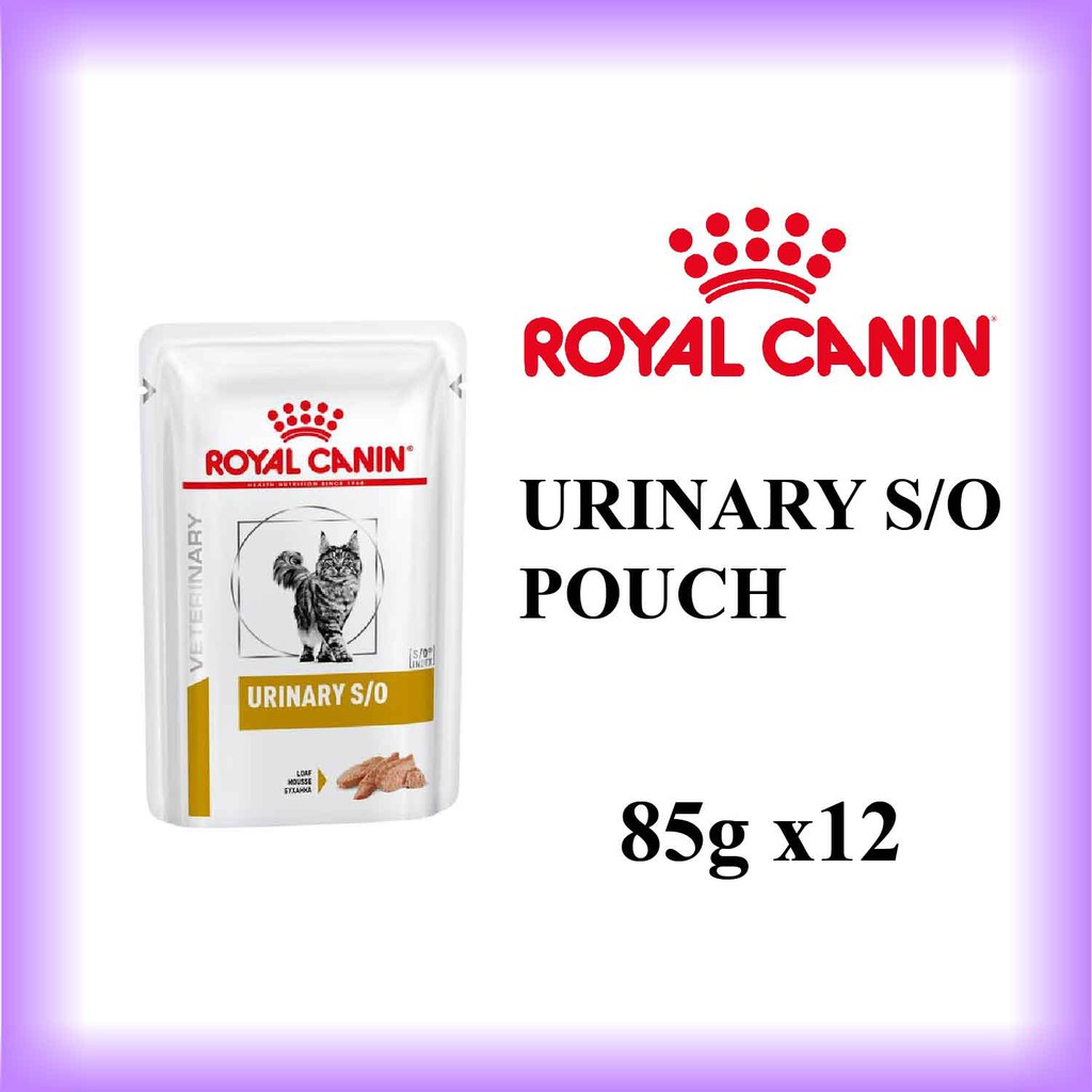 Urinary S/O Pouch 85g X12 Feline Wet (Royal Canin) | Shopee Malaysia