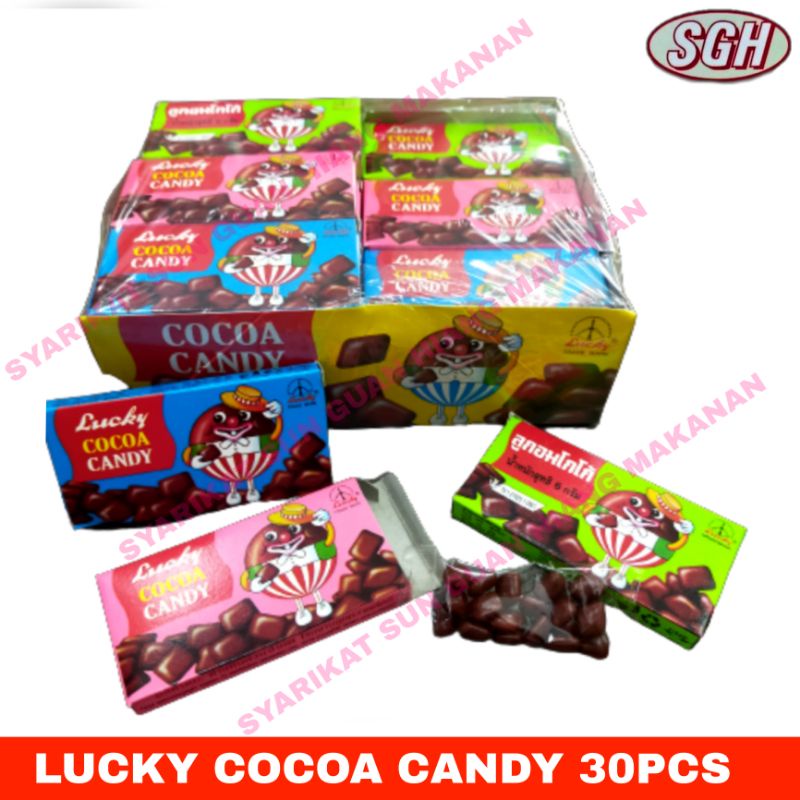 Lucky cocoa Candy 30pcs Chocolate candy | Shopee Malaysia