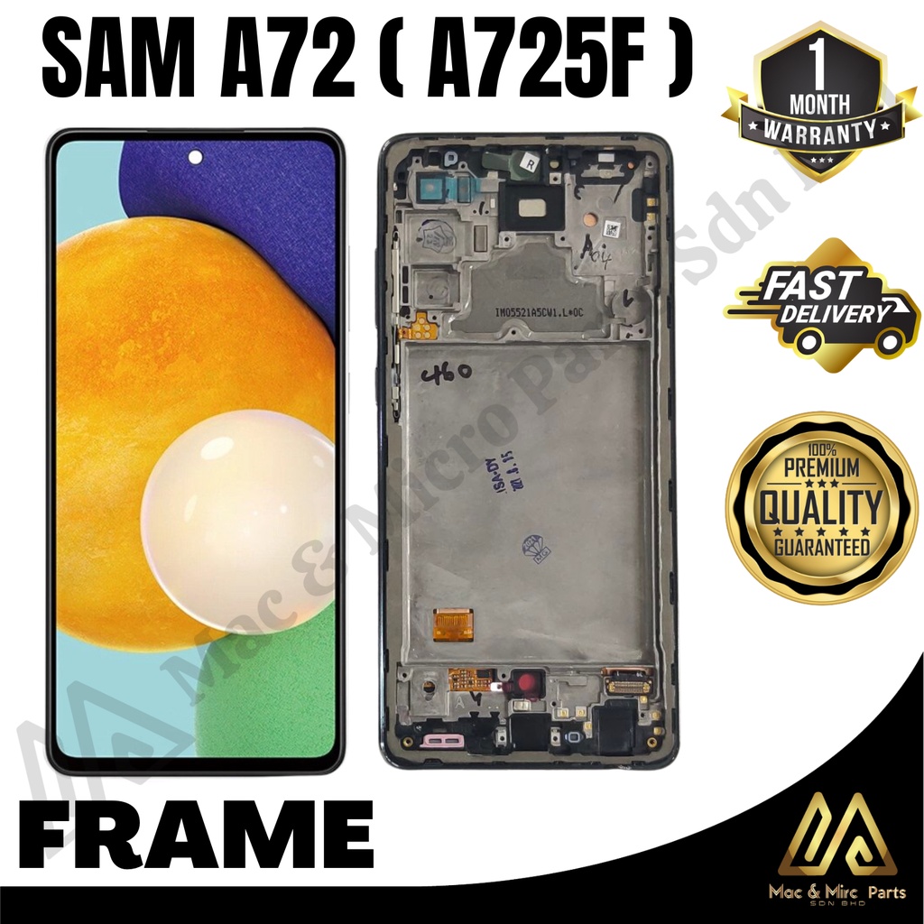 SAMSUNG A72 ( A725F ) ORIGINAL FULLSET LCD TOUCH DIGITIZER REPLACMENT ...