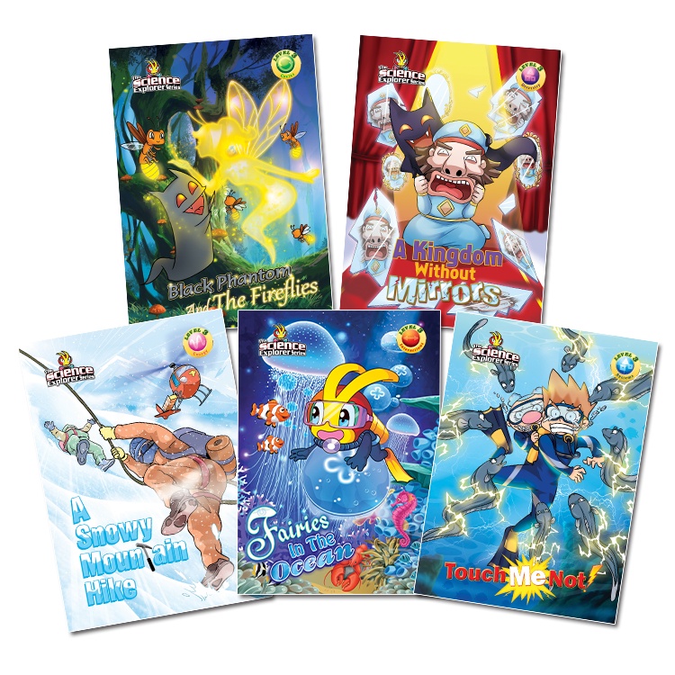 The Science Explorer Series Level 3 Issue 1 to 5 | Shopee Malaysia