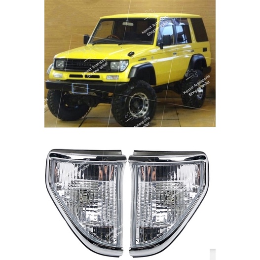 TOYOTA LAND CRUISER LJ79 CRYSTAL CORNER LAMP SET | Shopee Malaysia