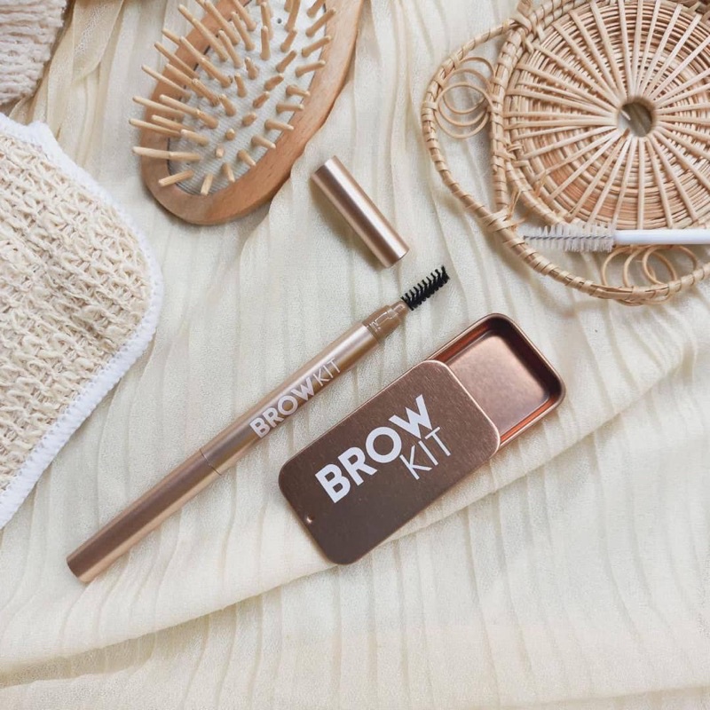 Brow Kit 3in1 Original hq lashkitco | Shopee Malaysia