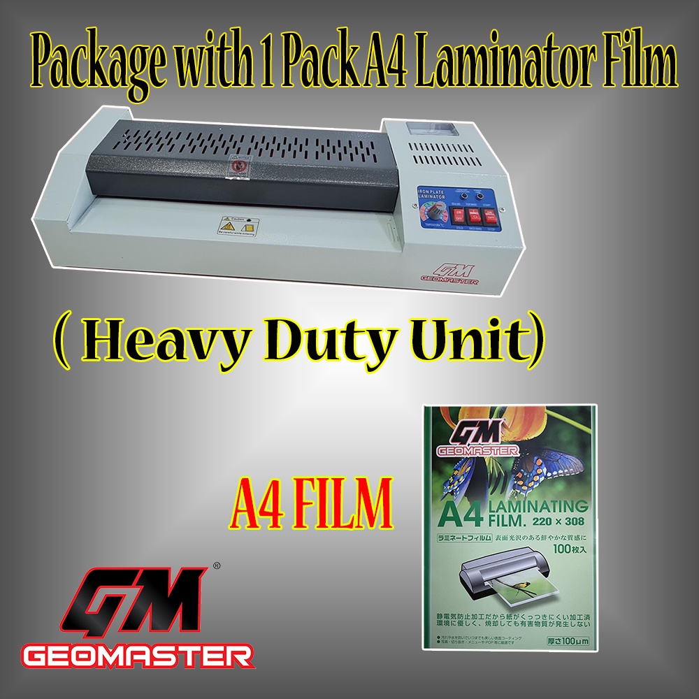 Geomaster A3 Laminator Machine Laminate Machine Mesin Laminate A3
