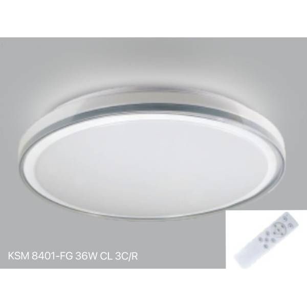 KOSOOM Fanta Grey LED Ceiling Light 3C 36W-72W Remote Function | Shopee Malaysia