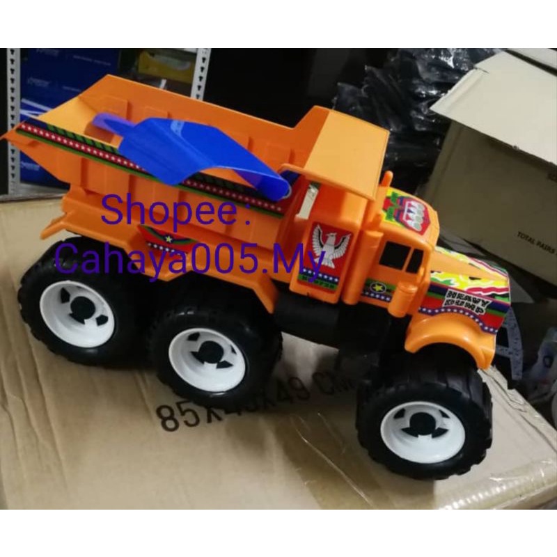 「READY STOCK」 Kids Big Size Lorry Truck Toys / Mainan Lori Pasir 6X6 ...