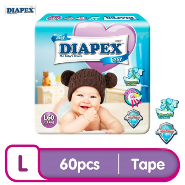 🔥 WAW SALE 🔥 DIAPEX EASY SIZE L | Shopee Malaysia