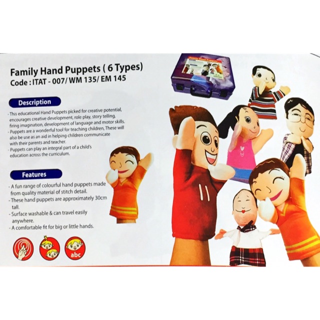 Family hand puppet | Shopee Malaysia