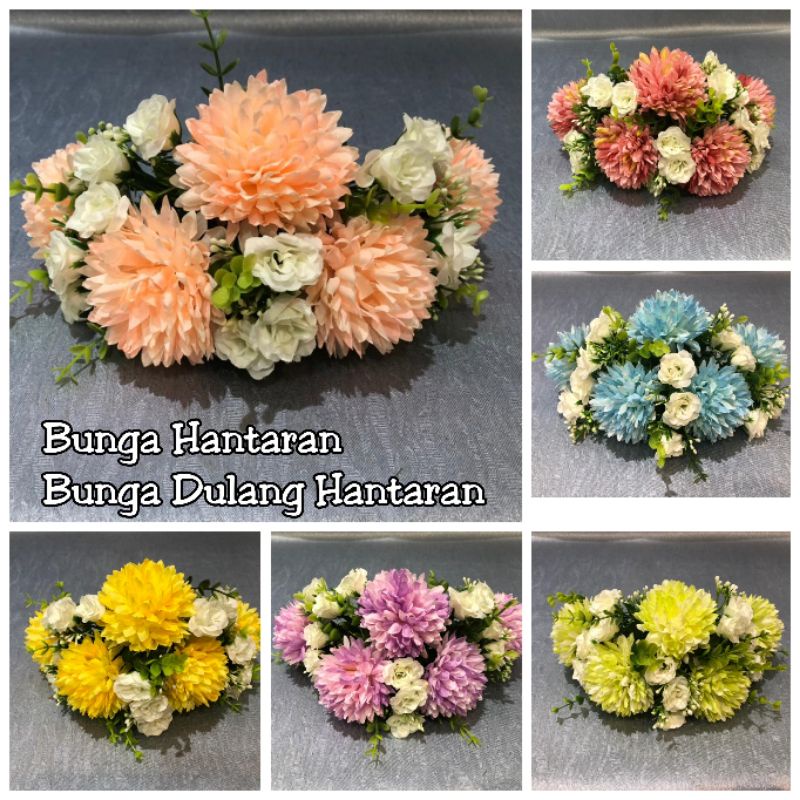 💐Ready Stock💐Bunga Hantaran Siap Gubah / Bunga Bakul (Bunga ...